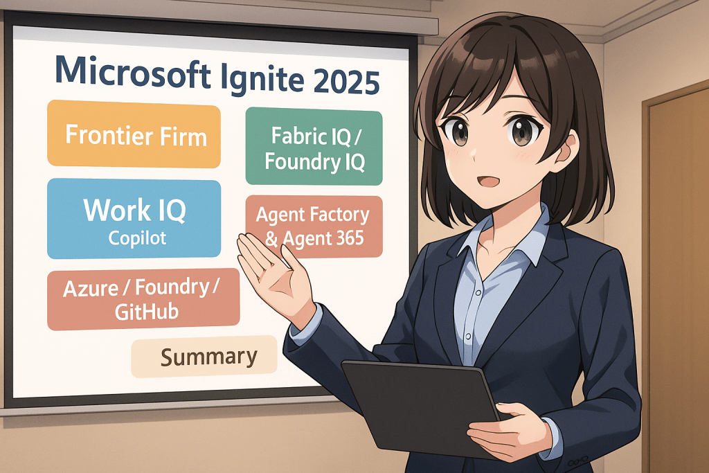 Microsoft Ignite 2025 が示したAIフロンティア企業像
